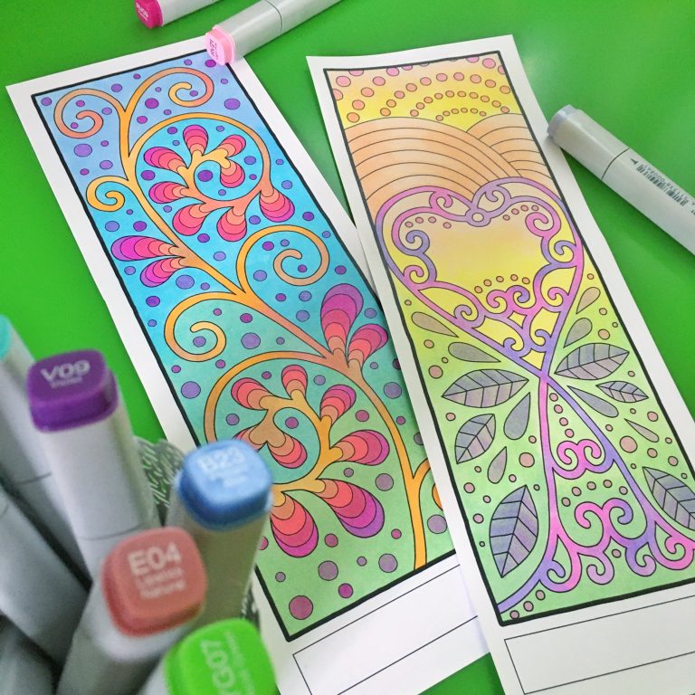 Tulostettavat kirjanmerkit 01